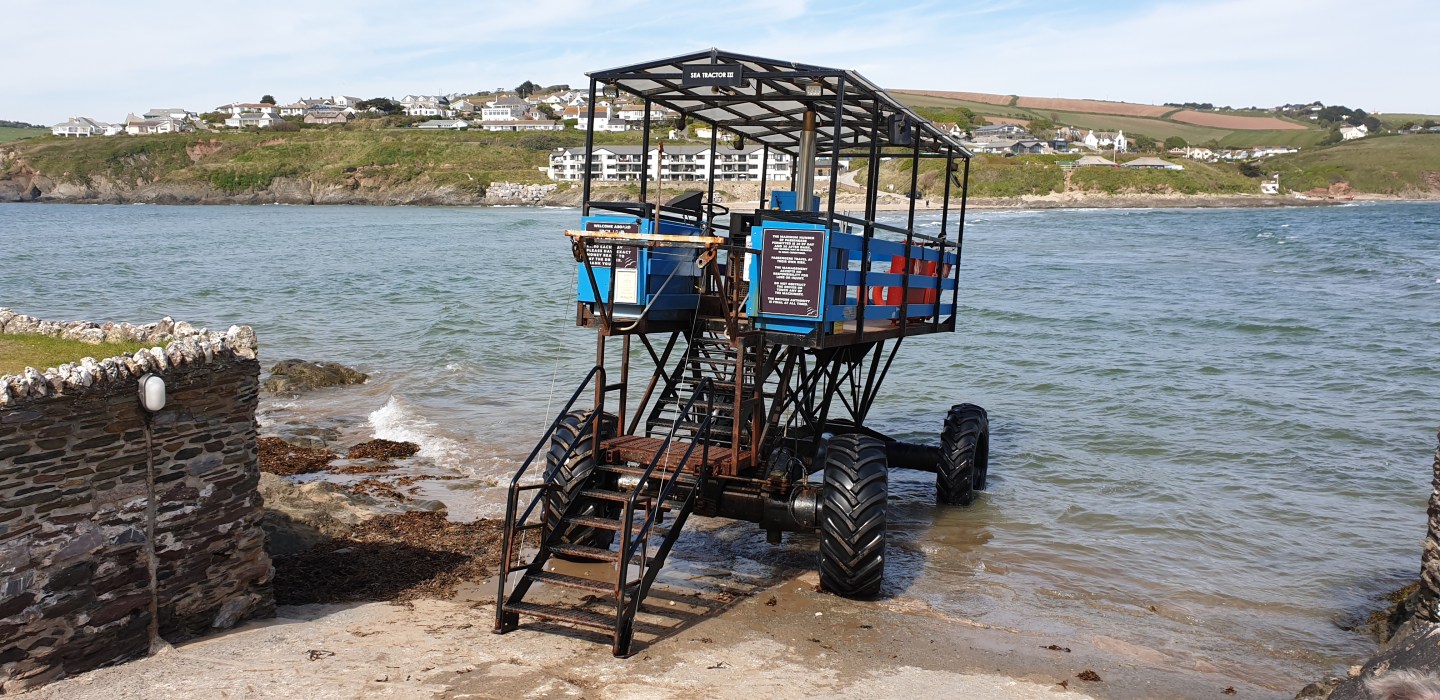 Burgh Island Sea Tractor – Flights & Times