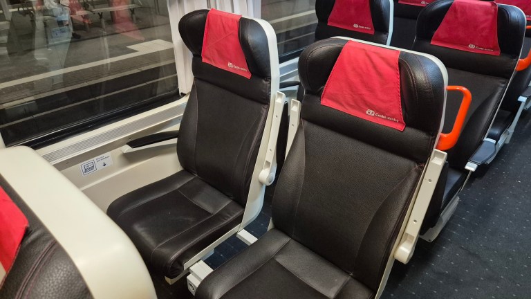PRG-DRE České dráhy EuroCity ‘Canopus’ 1st Class – Flights & Times